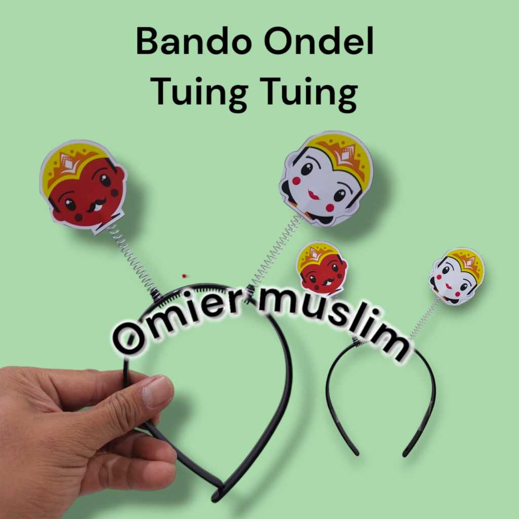 Jual Bando Tuing Tuing Gambar Ondel Ondel Anak Dan Dewasa | Shopee ...