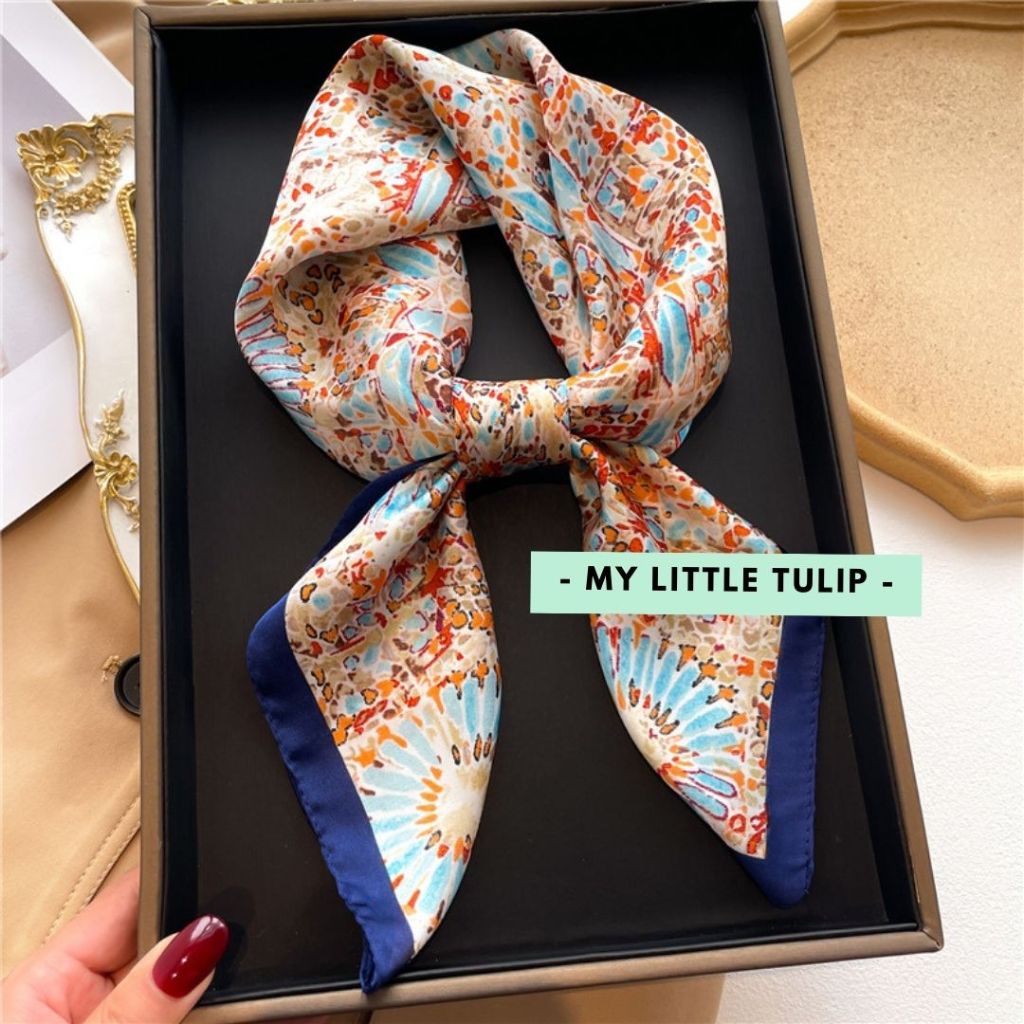 Jual Scarf Wanita Morroco Style 70x70 Bohemian Ethnic Style / Syal ...