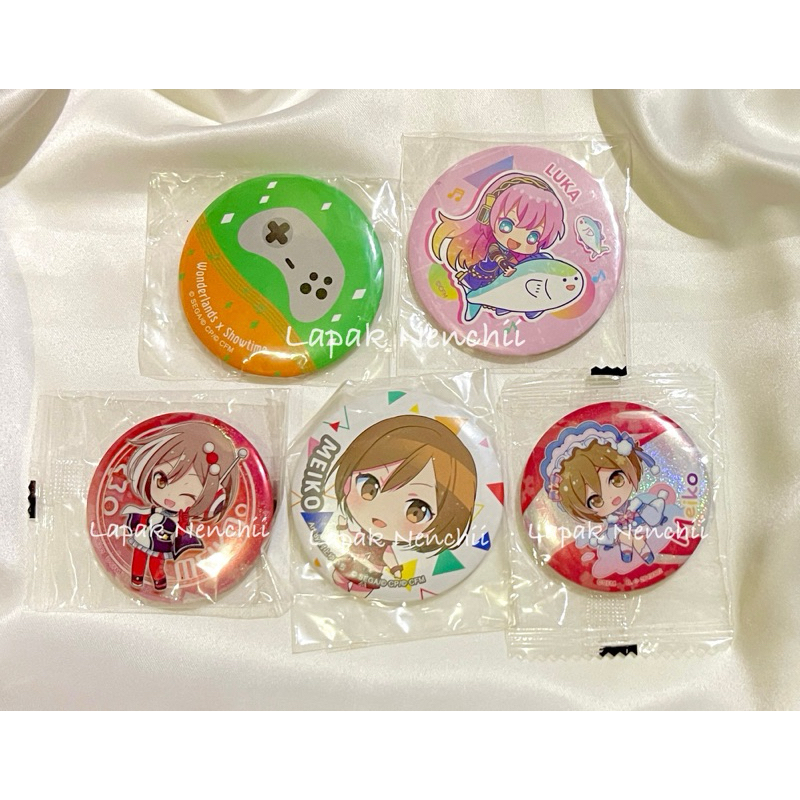 Jual Official Merch Pin Badge Project Sekai Vocaloid Luka, Meiko ...