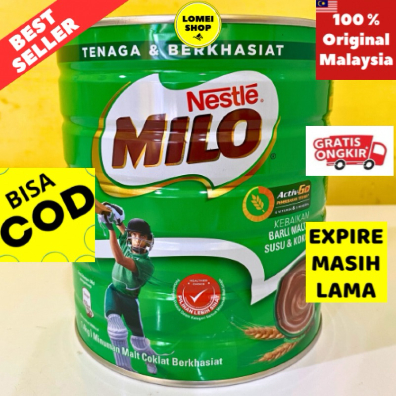 Jual MILO KALENG 1,4 KG MALAYSIA / MILO NEGARA TETANGGA / MILO ASLI ...