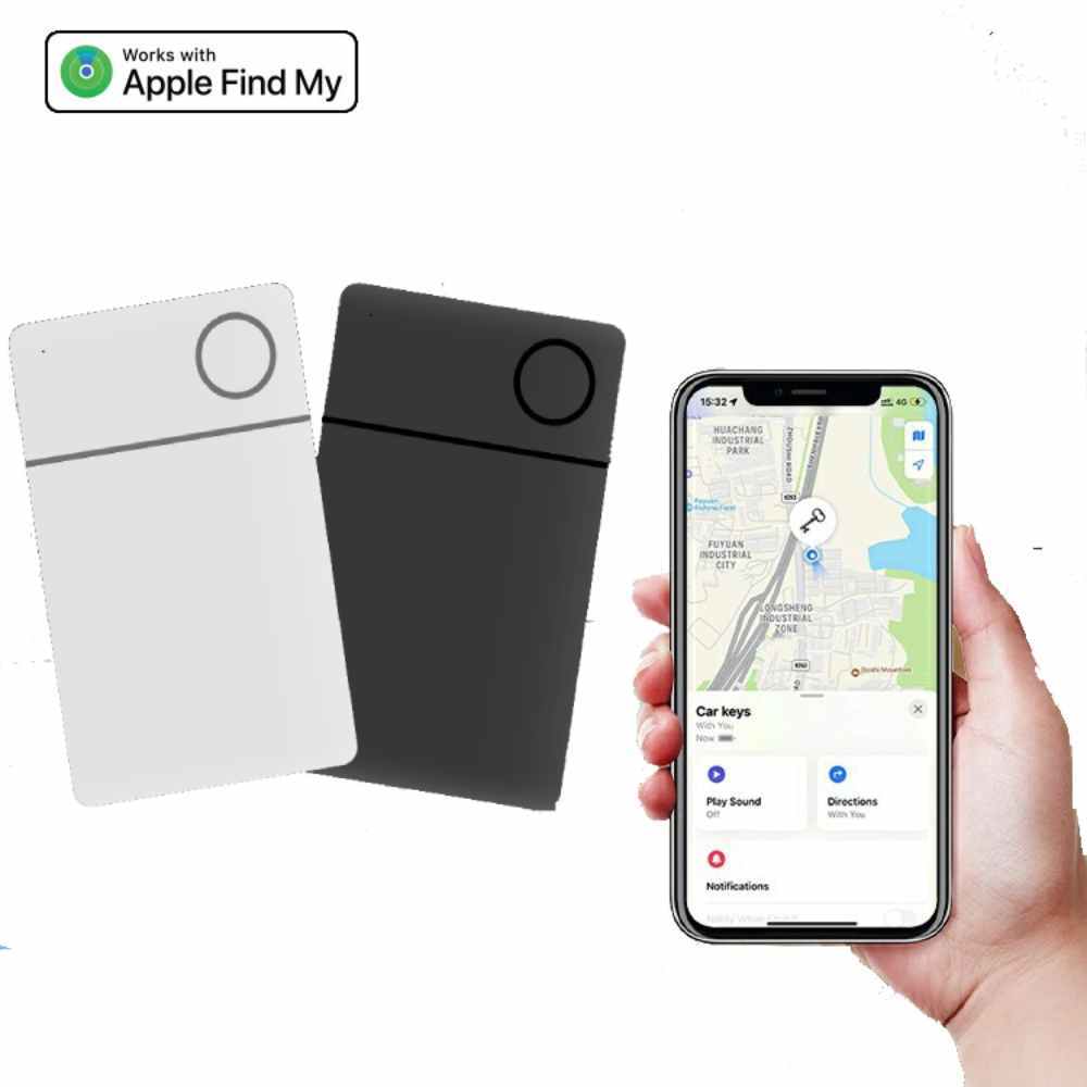Jual AirTag Smart Card Tag Bluetooth Location Tracker Apple Find My Airtag Alternative NFC ...