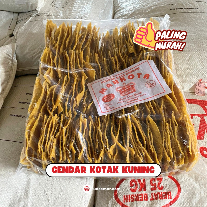 Jual [500 GRAM] GENDAR PULI KARAK KOTAK KUNING ASLI LUMAJANG (ISI ...