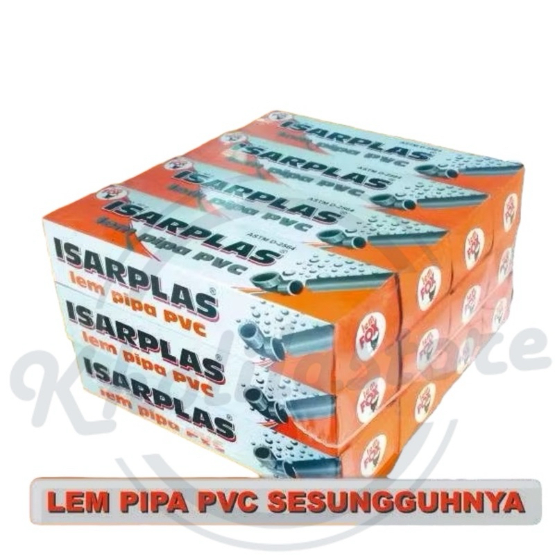 Jual (12 pcs) Lem Pipa PVC Isarplas Tube 40gr | Shopee Indonesia
