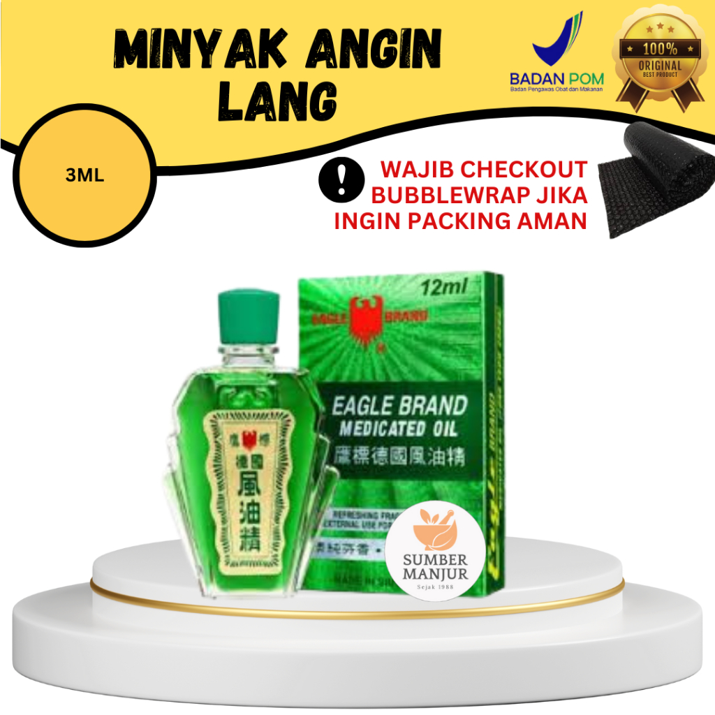 Jual MINYAK ANGIN LANG 3ML | Shopee Indonesia