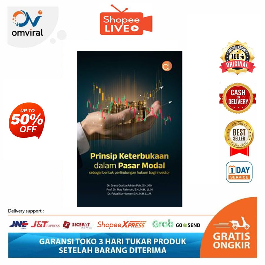 Jual Buku Prinsip Keterbukaan dalam Pasar Modal Sebagai Bentuk ...