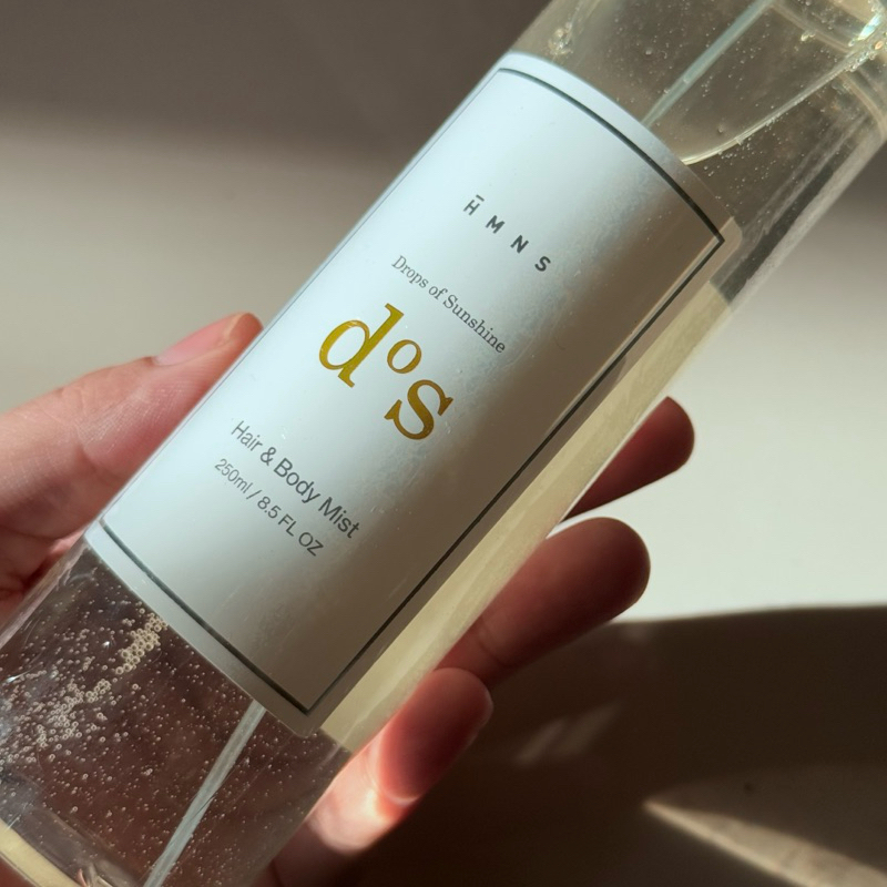 Jual HMNS DoS Drop of Sunshine Hair And Body Mist 250ml | Shopee Indonesia