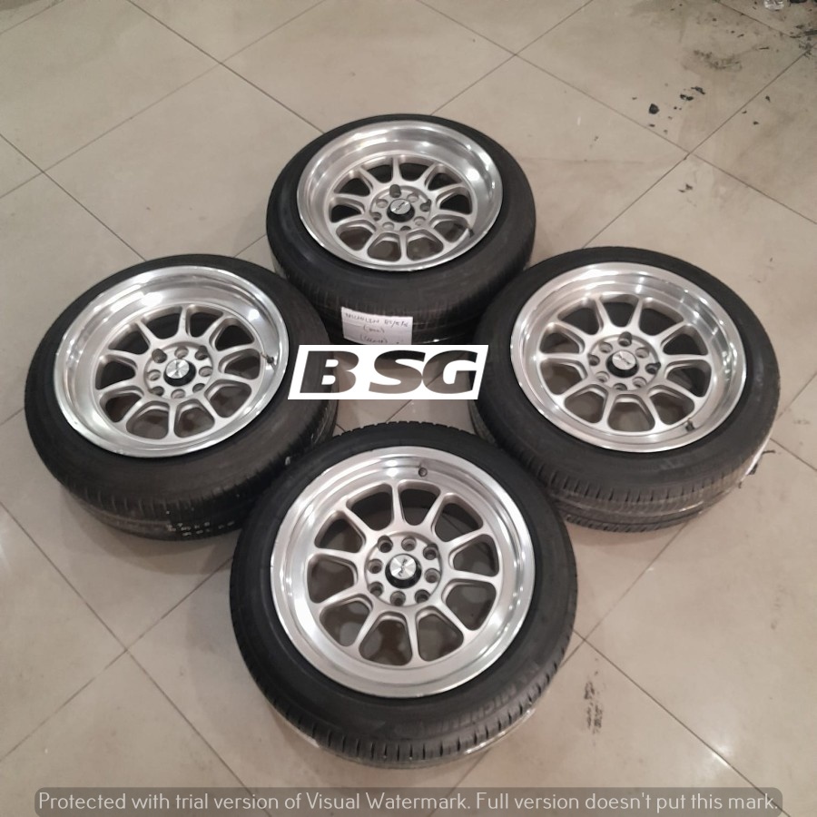 Jual Velg Mobil Bekas Racing Rays Celong R16 Lebar 8/9 Baut 4 Buat ...