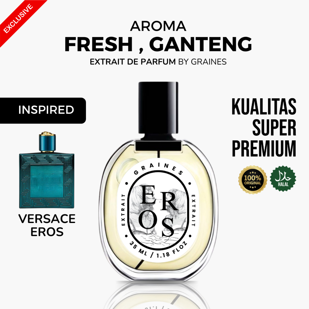 Jual Versace eros - Parfum Pria Fresh Ganteng Maskulin Extrait De ...