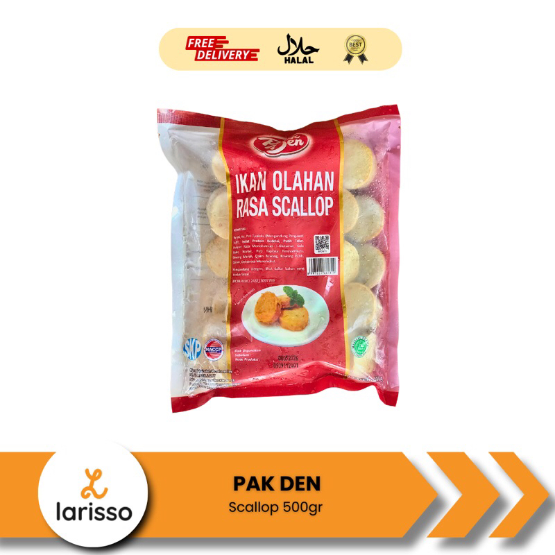 Jual Pak Den Scallop 500gr | Shopee Indonesia