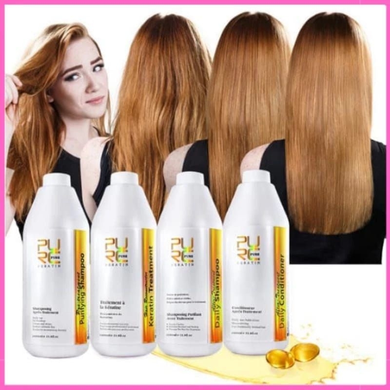Jual Keratin Treatment Smoothing Purc Brazilian 100ml untuk Perbaikan ...