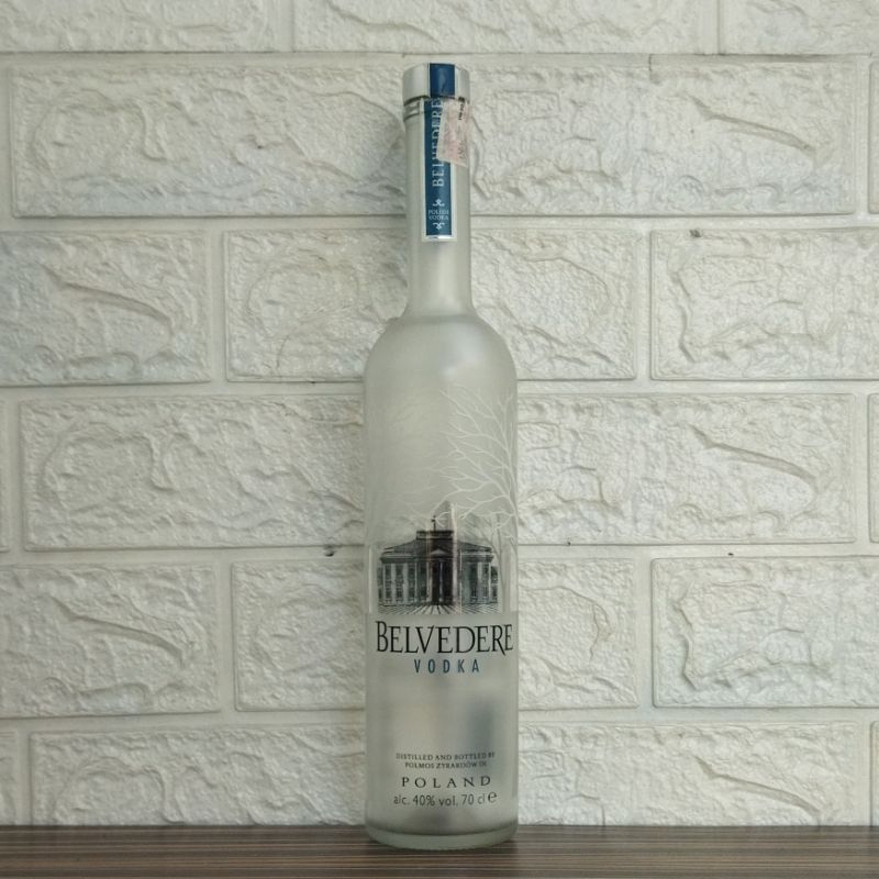 Jual Botol Kosong Belvedere Vodka 700ml | Shopee Indonesia