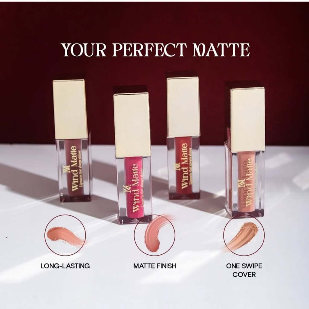 Jual Lip Cream Wind Matte | Lip Cream Viral | Lipstik Wind Matte 1-13 ...