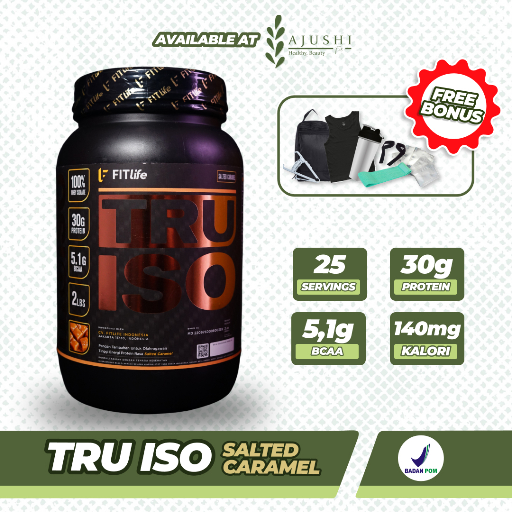 Jual Fitlife Truiso Whey Protein Isolate 2lbs - Susu Protein WPRO Iso ...