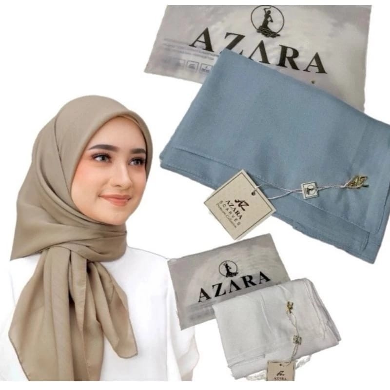 Jual FOREVER - AZARA SCARVES PREMIUM Free Pouch Hijab Kerudung Segi ...