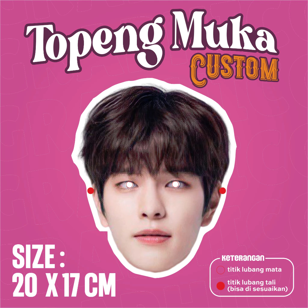 Jual Topeng Custom Wajah / Muka | Shopee Indonesia