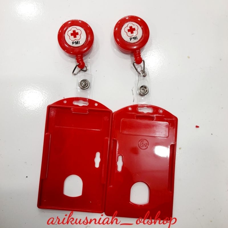 Jual Id card holder logo pmi | Shopee Indonesia