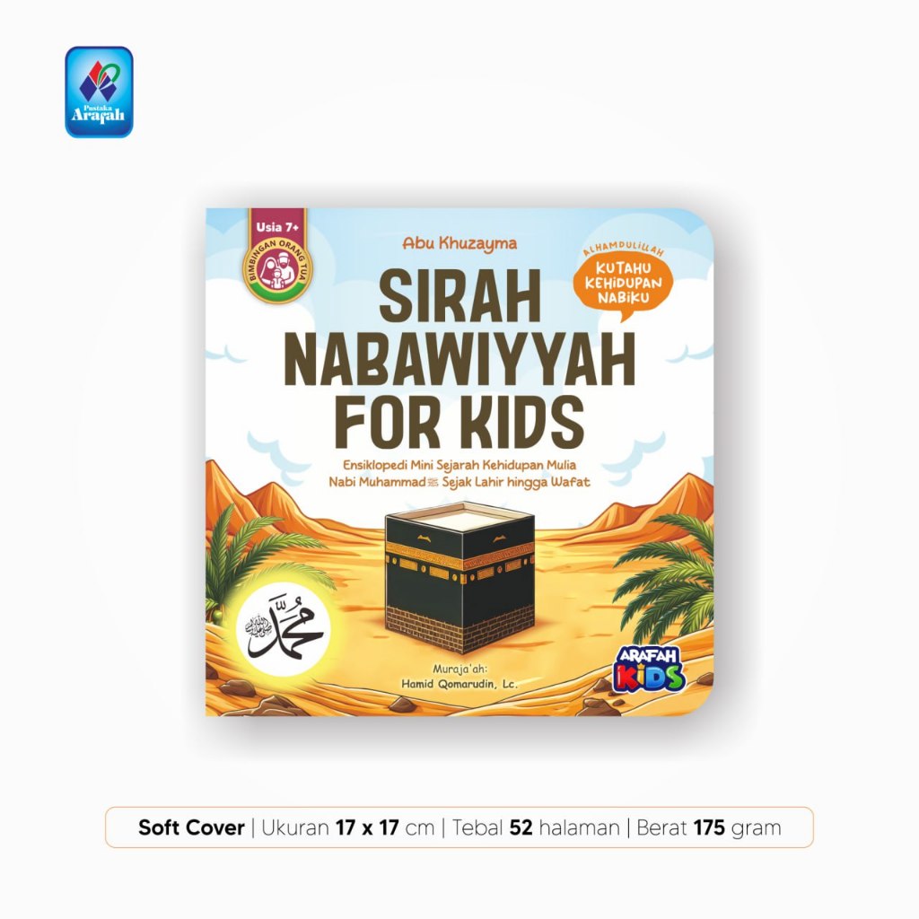 Jual Sirah Nabawiyah For Kids Sejarah Nabi Muhammad SAW Buku Bacaan Anak TK SD MI KUTTAB Cerita ...
