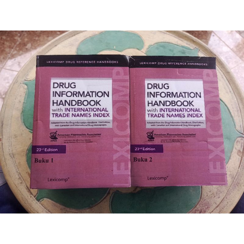 Jual DRUG INFORMATION HANDBOOK 23 Edition buku 1 dan 2 | Shopee Indonesia