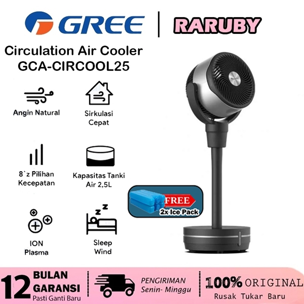 Jual GREE Circulation Air Cooler Kipas Angin Ruangan Stand Fan ...