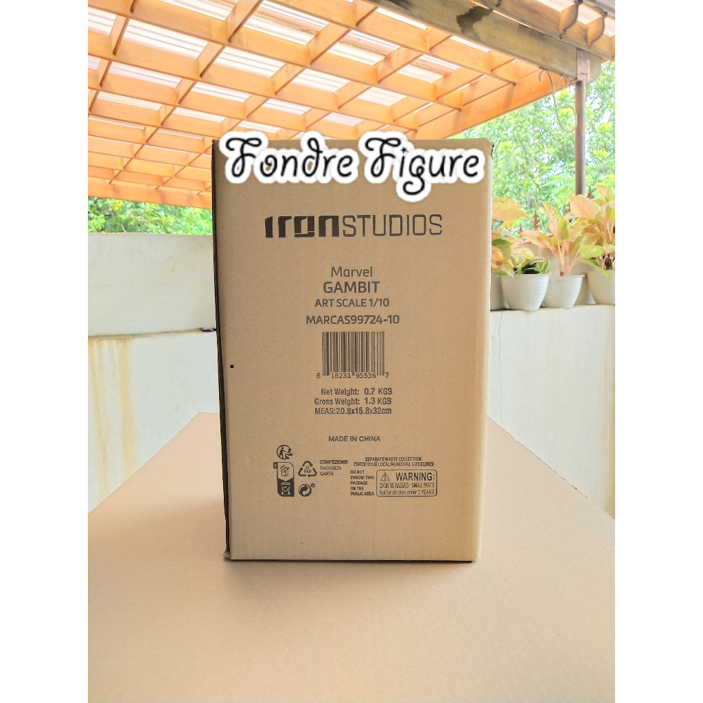 Jual ORIGINAL IRON STUDIOS GAMBIT X MEN 97 MARVEL ART 1/10 SCALE ...