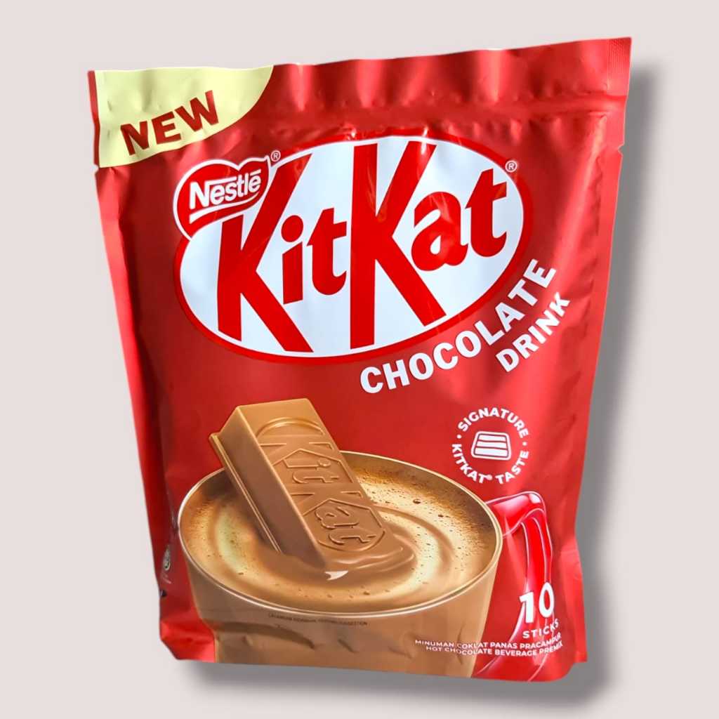 Jual Nestle KitKat Chocolate Drink - 330 gram (10 stick x 33gram ...