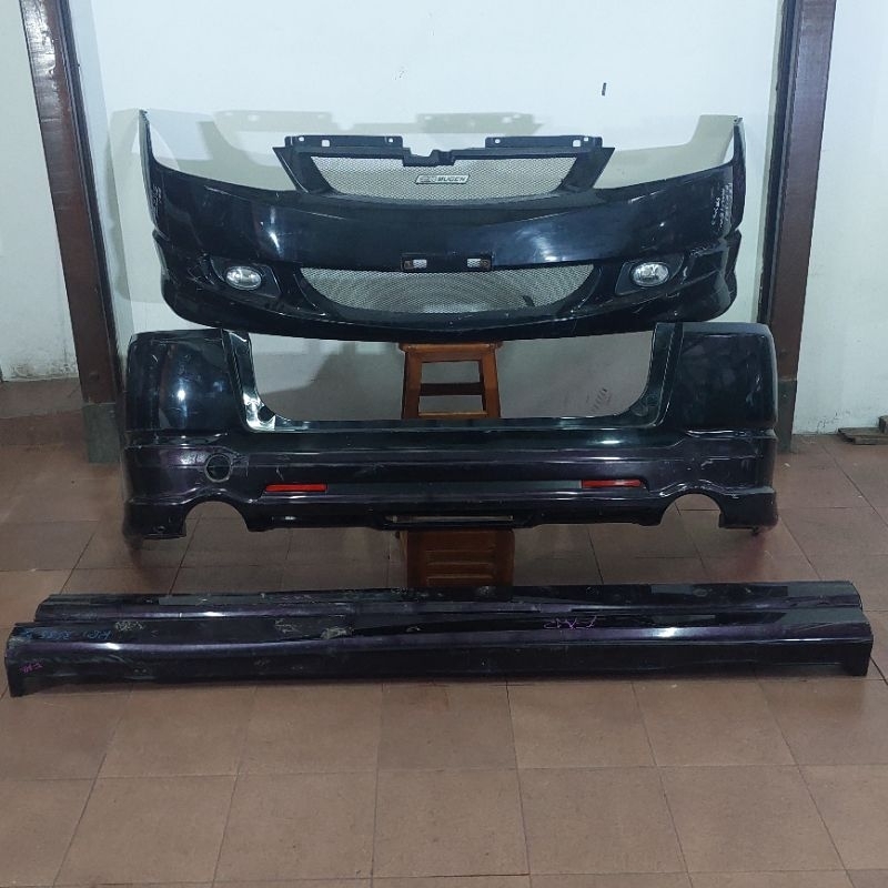 Jual Bemper Mugen Set Sideskrt Honda Odyssey RB1 RB2 JDM, Original Mugen Made in Japan | Shopee ...