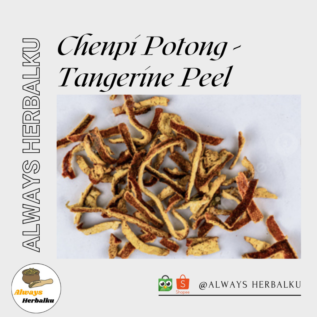 Jual Chen pi potong / Tangerine peel / Chen pi si / Kulit jeruk / Chim pi (50 gram) | Shopee ...