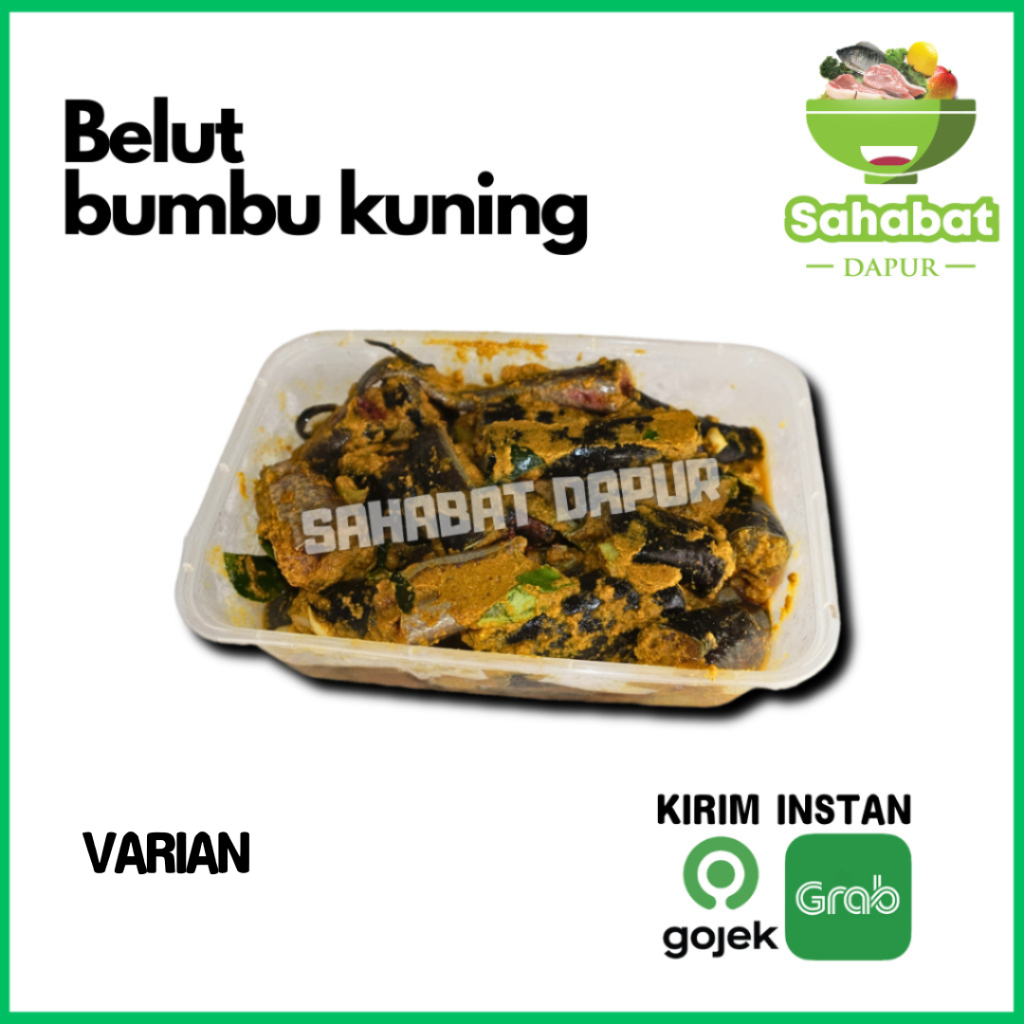 Jual Belut Bumbu Kuning 1 kg Free Box - Sahabatdapur | Shopee Indonesia
