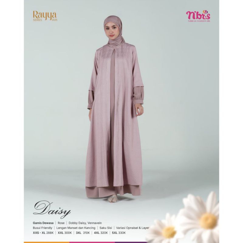 Jual Rayya 2025 Nibras DAISY ROSE Sarimbit Original Nibras Rayya 2025 ...