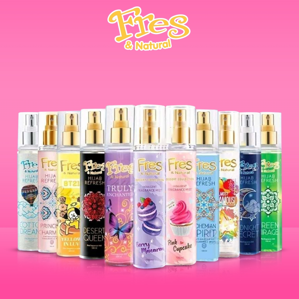 Jual FRES & NATURAL FINE FRAGRANCE MIST COLOGNE 100ML SERIES ( READY ...