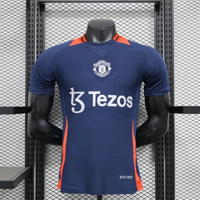 Jual JERSEY MU TRAINING NAVY PLAYER ISSUE 2024/2025 PI | Shopee Indonesia