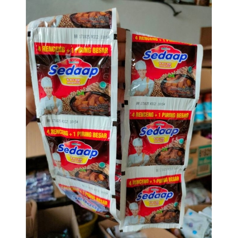 Jual Kecap Sedap Saset Serenceng Isi 12 Saset 12x16ml | Shopee Indonesia