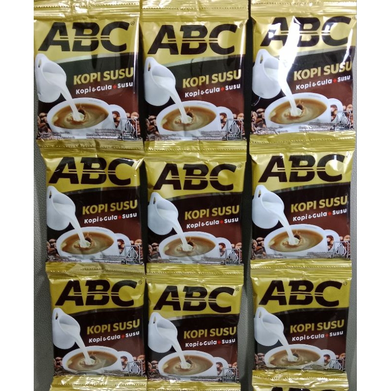 Jual Kopi ABC susu 30 gr 1 renceng 10 sachet | Shopee Indonesia