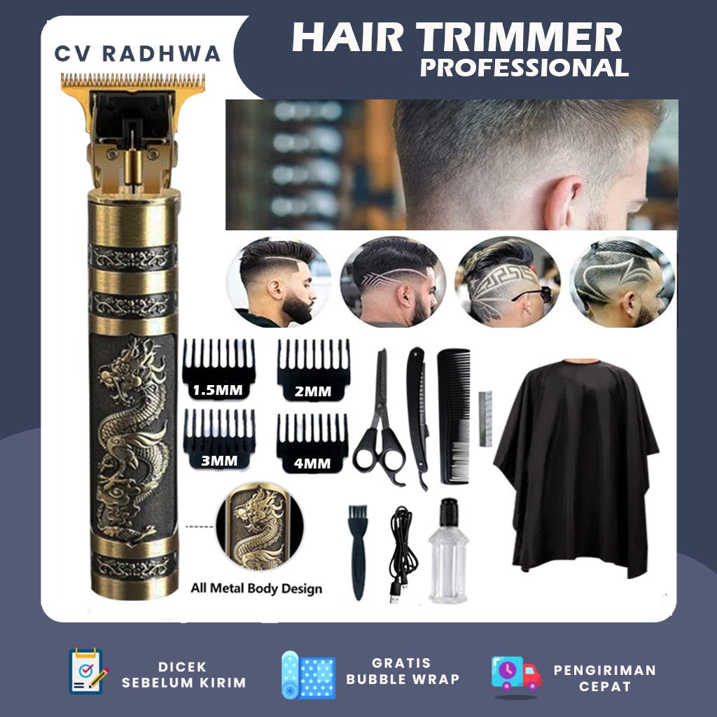 Jual Alat Mesin Cukur Bergas Pencukur Potong Pemotong Rambut Kumis Jenggot Elektrik Bisa Di cas ...