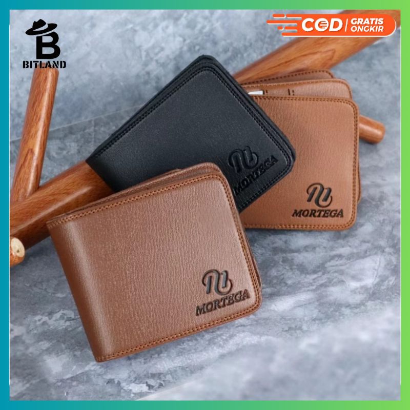 Jual MORTEGA Dompet Lipat Kulit PU Pria | Dompet Mortega-TM-01/LM-01/02 ...