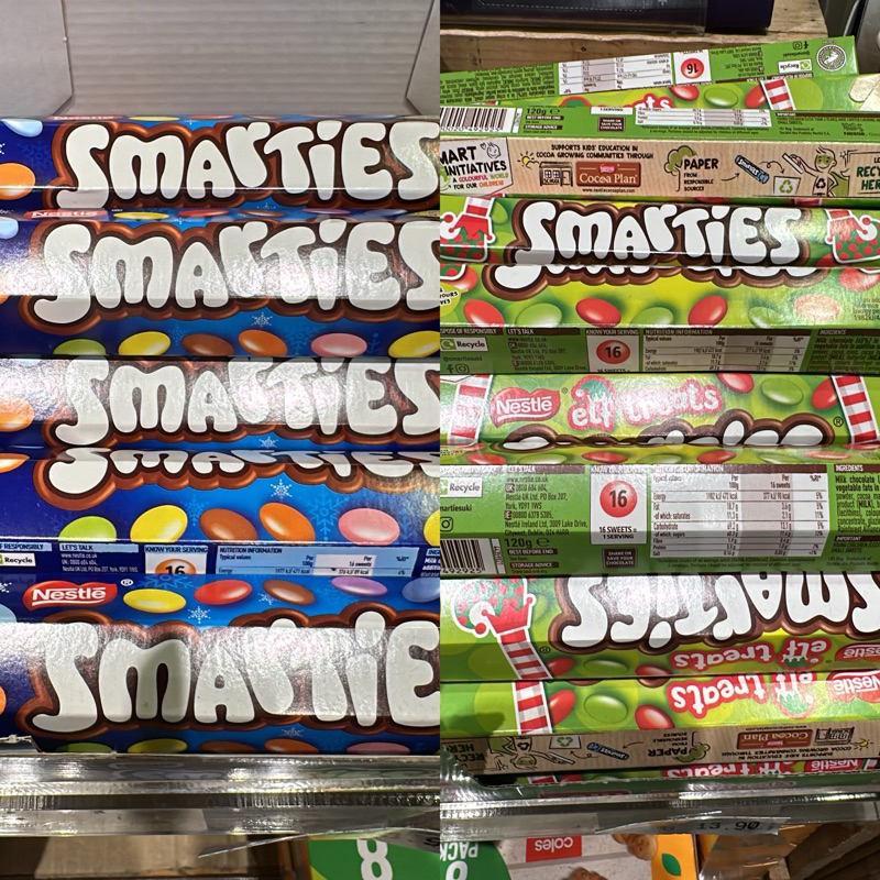 Jual Nestle Smarties Original & Christmas elf | Shopee Indonesia