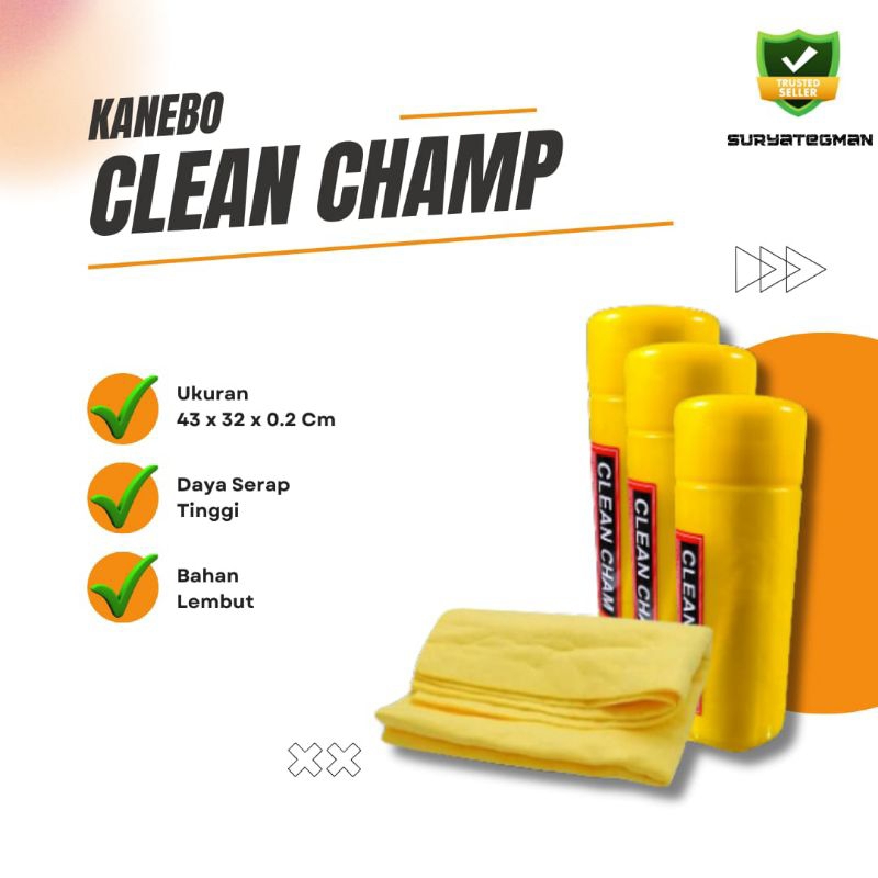 Jual Kanebo Tebal Daya Serap Tinggi Untuk Mobil / Motor / Lap Dapur Uk. 43x32 cm | Shopee Indonesia