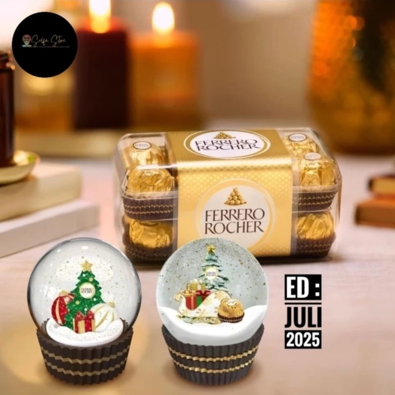 Jual Coklat Ferrero Rocher isi 16pcs T 16 Halal | Shopee Indonesia