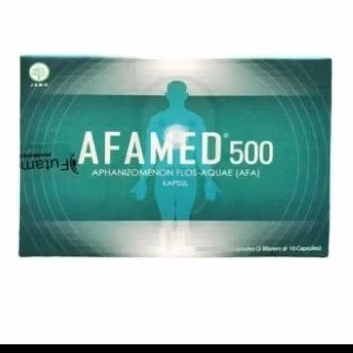 Jual afamed 500 isi 30 caps ORI | Shopee Indonesia