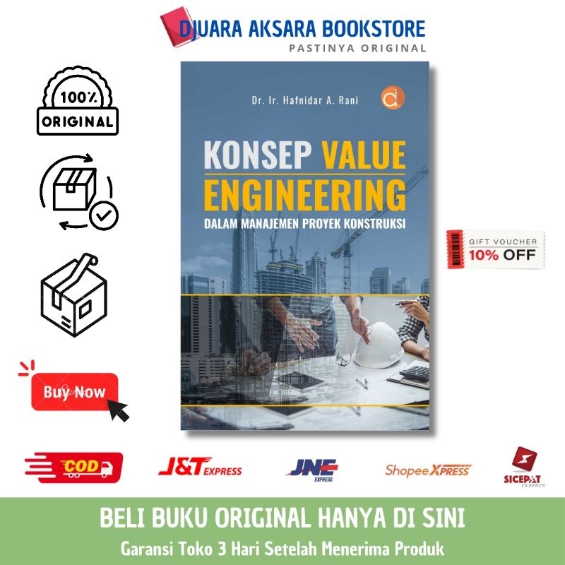 Jual Buku Konsep Value Engineering dalam Manajemen Proyek Konstruksi ...