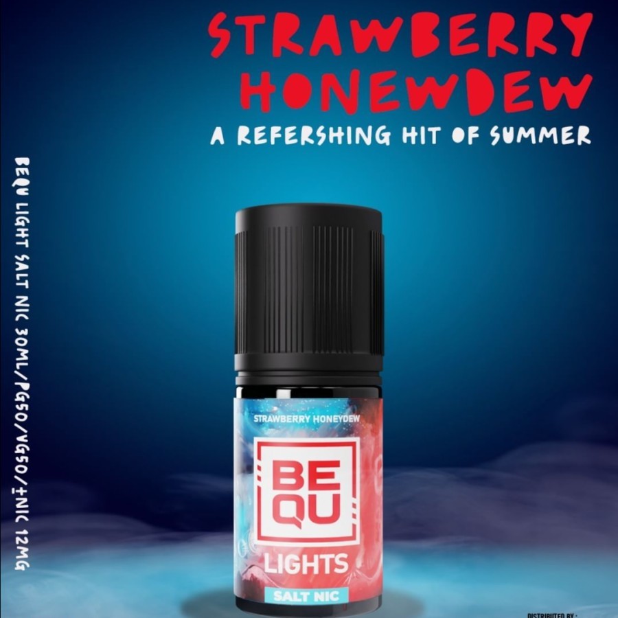 Jual BEQU LIGHTS V1 STRAWBERRY HONEYDEW SALTNIC - LIQUID BEKU LIGHTS V1 ...