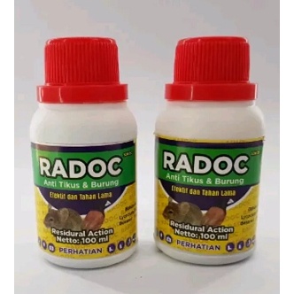 Jual Radoc Obat Pengusir Tikus dan Burung isi 500ml Efektif dan Tahan ...