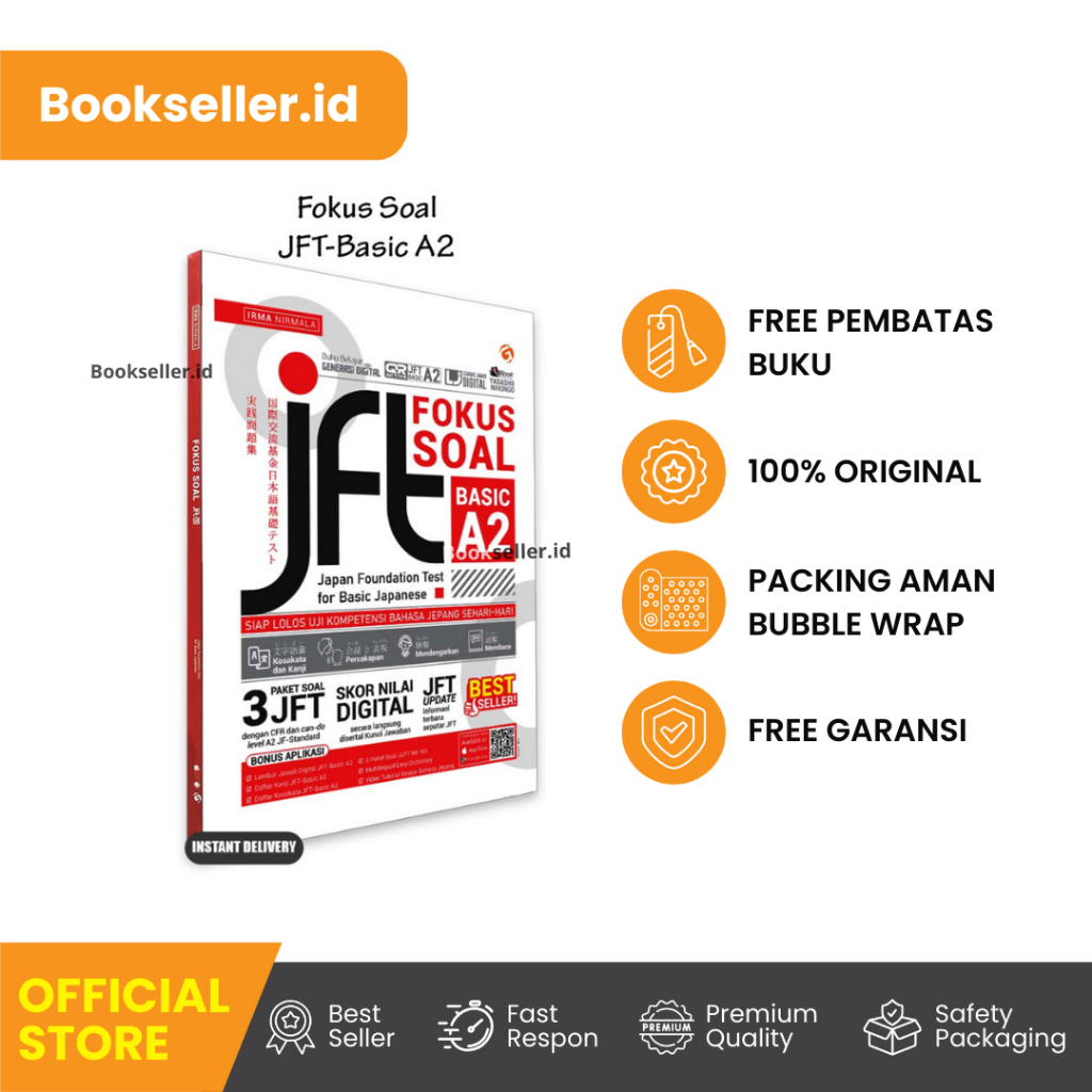 Jual Buku Uji Kompetensi Bahasa Jepang - JFT Fokus Soal Basic A2 | Shopee Indonesia