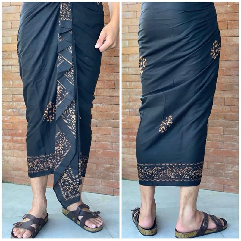 Jual Kamen batik setengah jadi dan Udeng -Kamen pria bali - kain kan ...