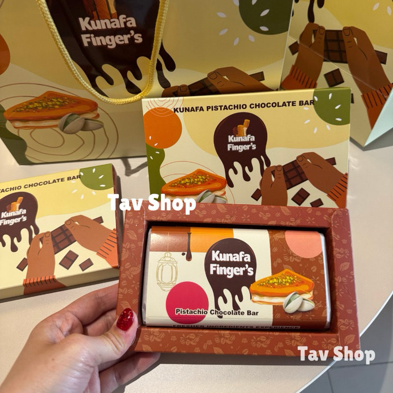 Jual Kunafa Fingers Pistachio Chocolate by Kunafa Fingers ORIGINAL ...
