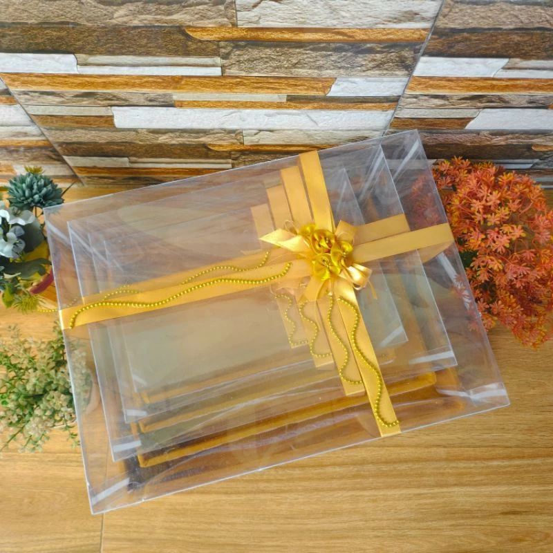 Jual Kotak Seserahan Pernikahan Set Lengkap Isi 4 Box Hantaran Parcel Mika | Shopee Indonesia