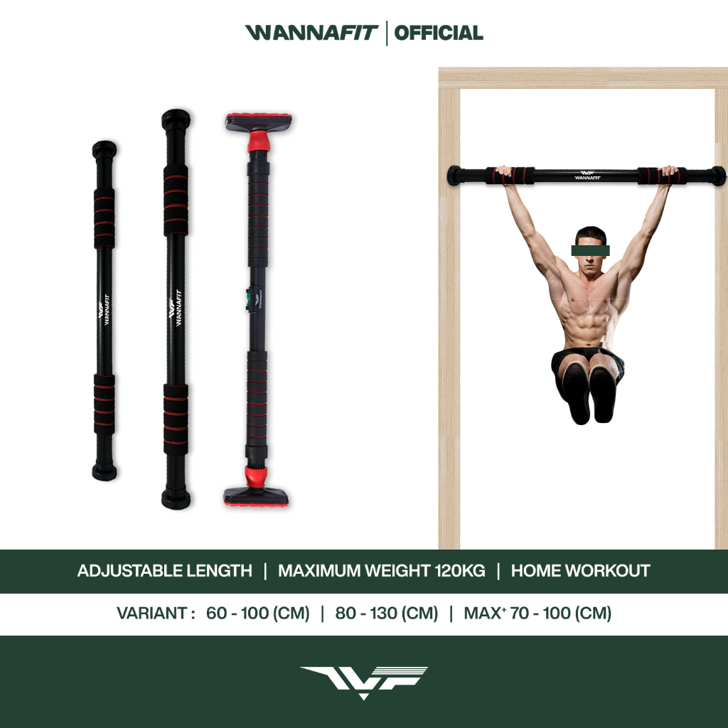 Jual WANNAFIT Pull Up Bar Door Chinning | Alat Olahraga Rumah | Shopee ...