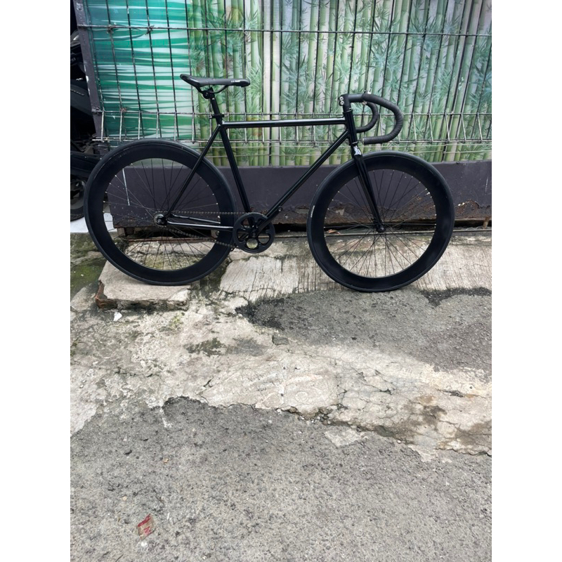Jual New sepeda fixie classic lokal 700c black size 49/50 doltrap ...