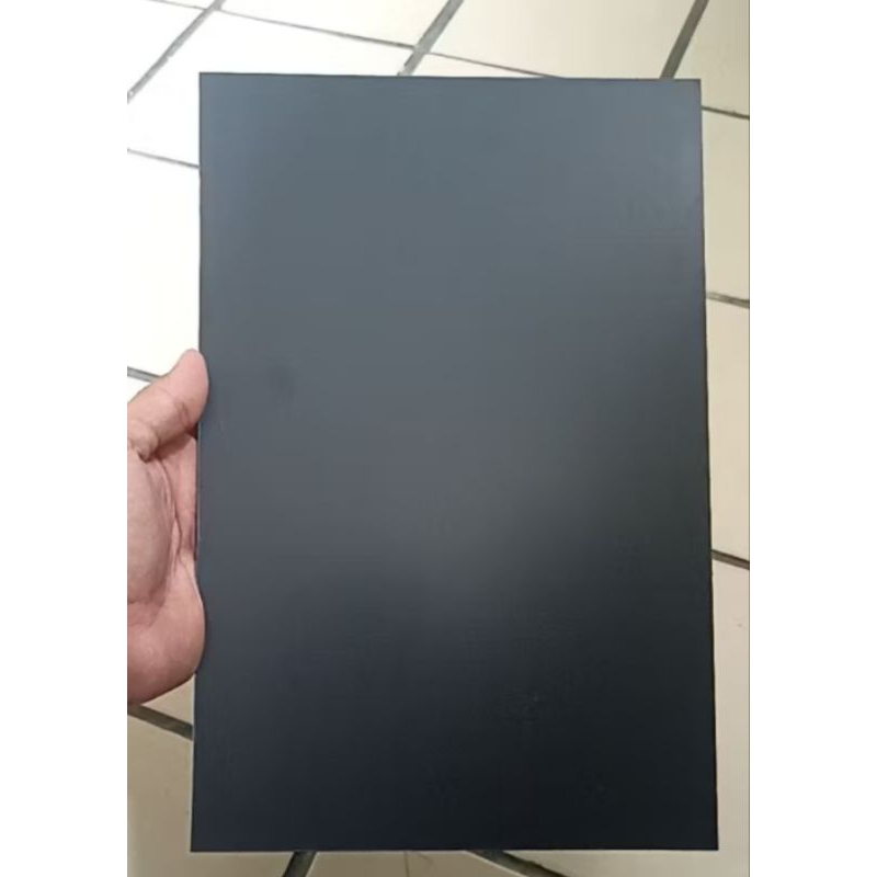 Jual pvc lembaran 2mm 20cm x 20cm pvc grey | Shopee Indonesia