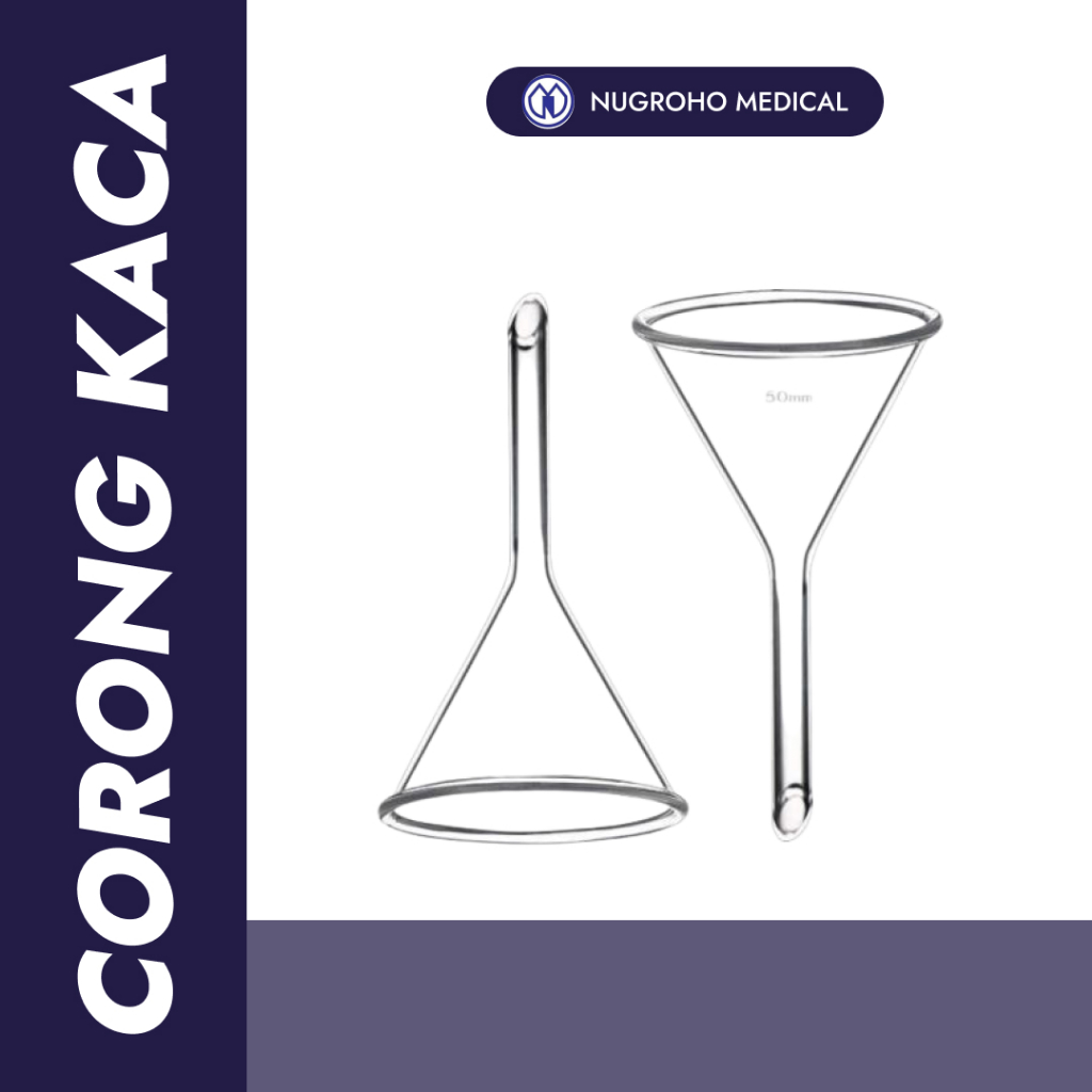 Jual Corong Gelas Kaca / Funnel Glass Diameter 5cm | Shopee Indonesia
